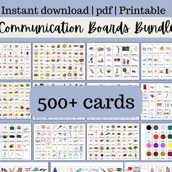 Printable Pecs - Etsy