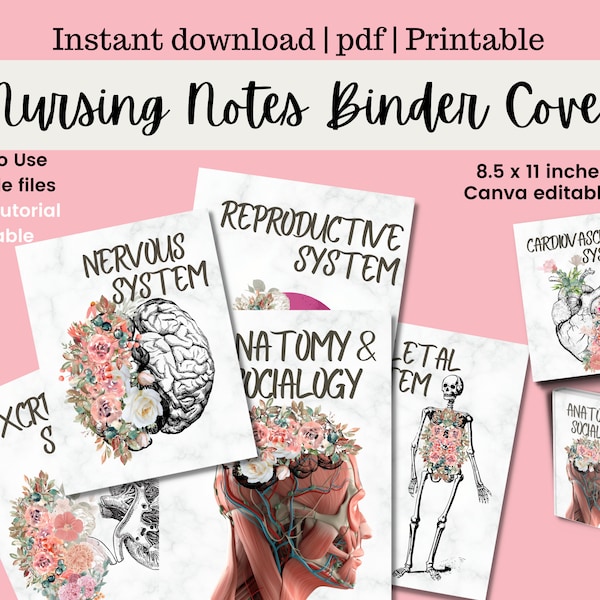 Binder Cover - Etsy