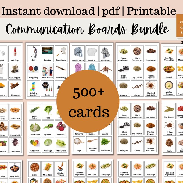 Communication Cards - Etsy
