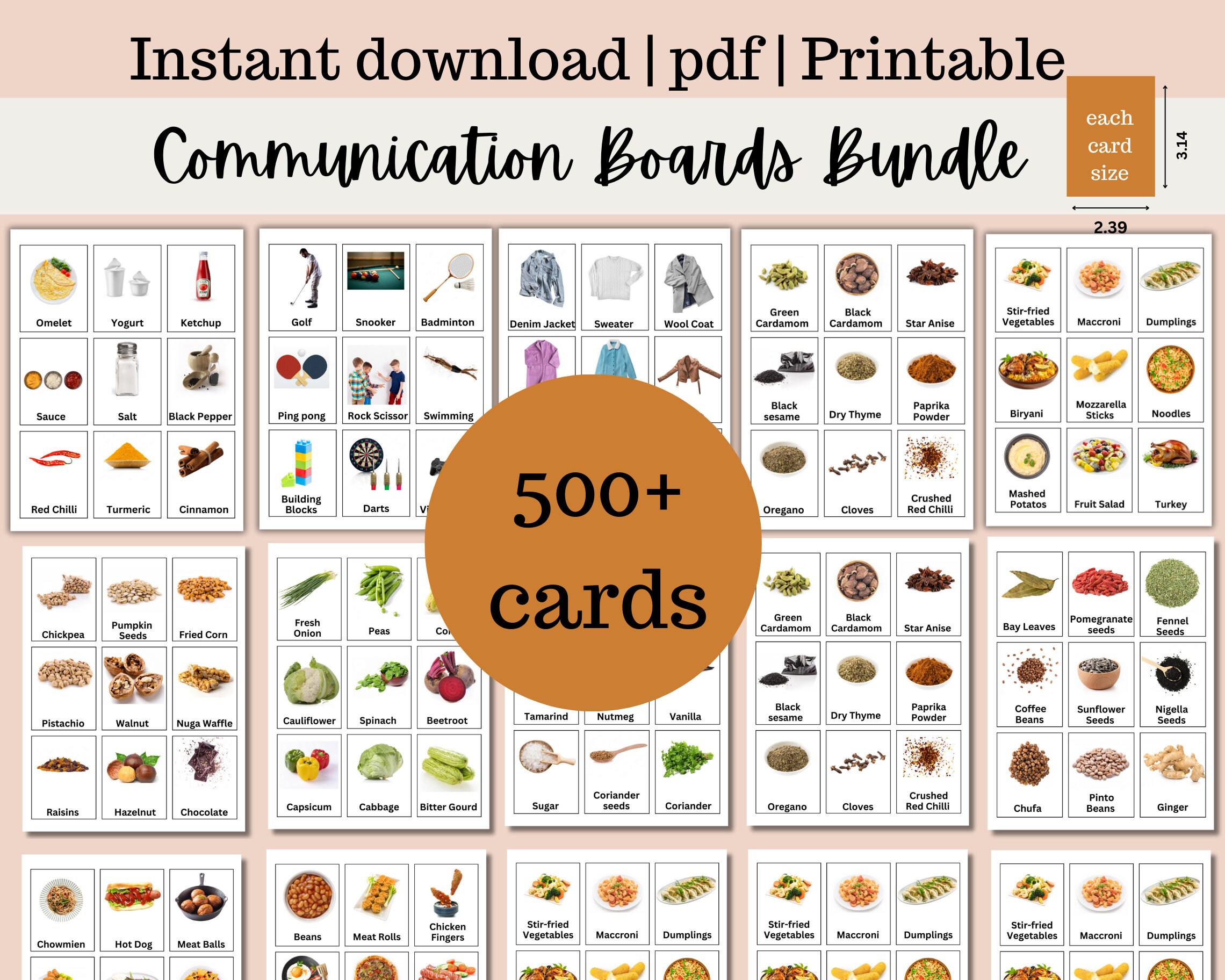 Communication Cards Non-verbal, for Hospital, Resident Care or Home ...