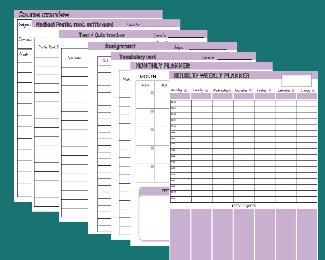 Nursing Student Note Taking Template Nursing School Notes - Etsy UK