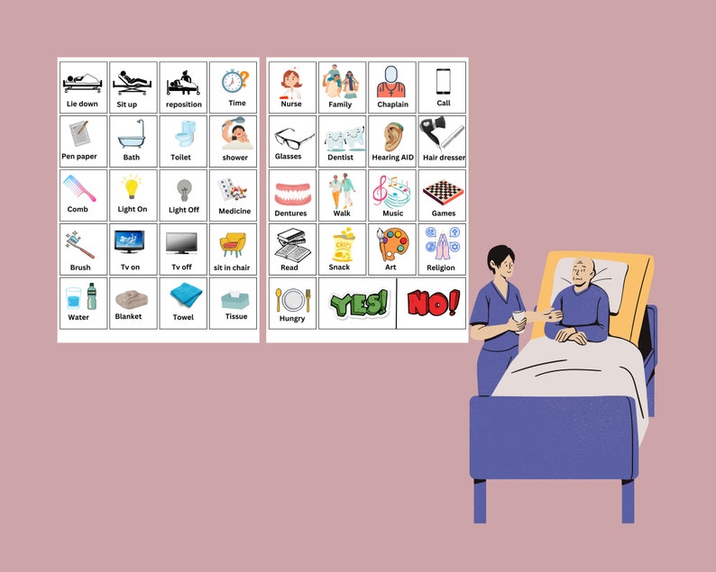 100 Neurodivergent Communication Cards Non Verbal Communication Visual ...