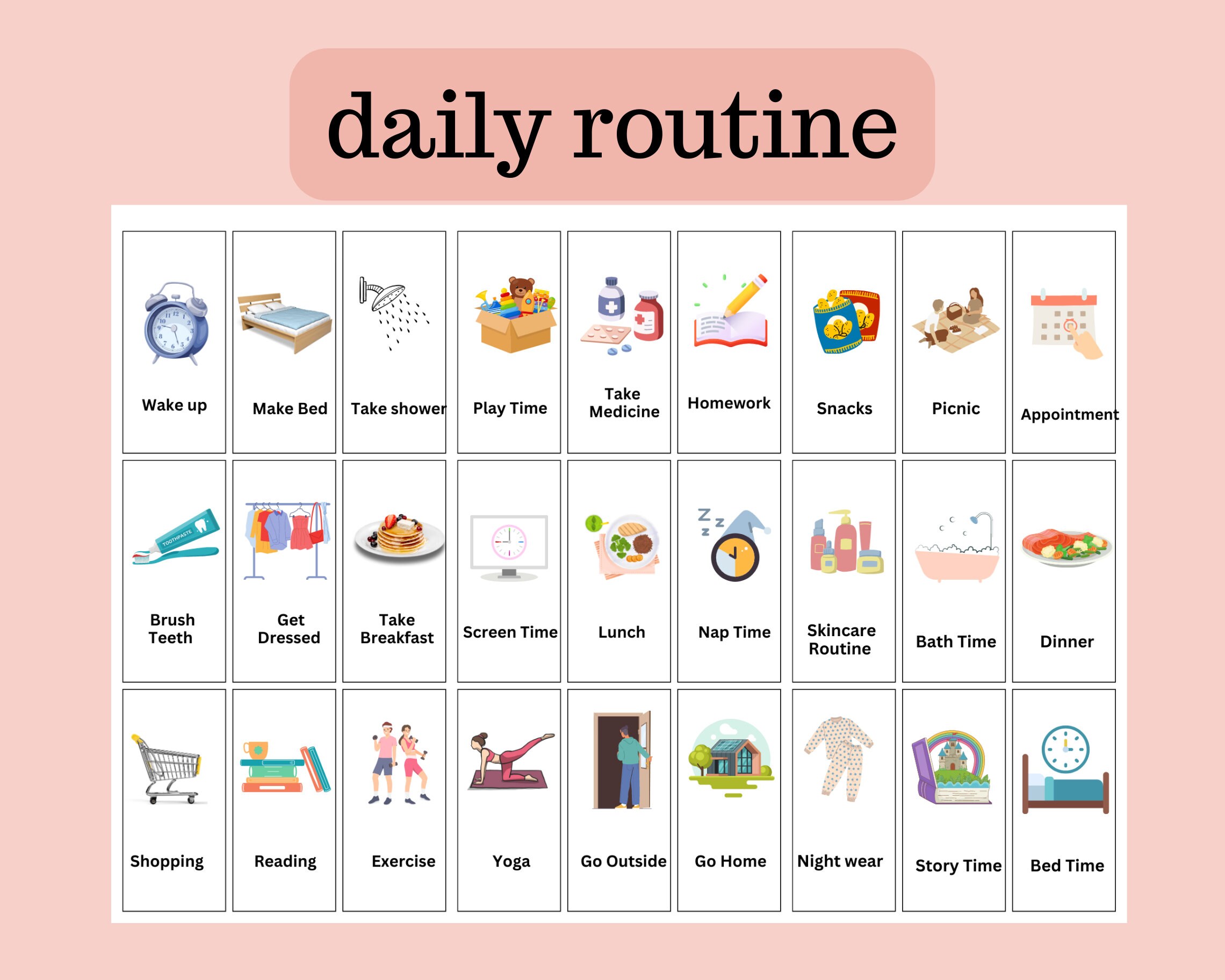 Communication Board for Hospital, Resident Care, or Home Setting to ...