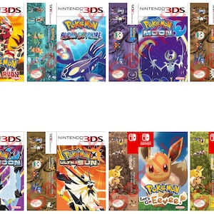 Pokemon Covers for Cassette Cases - Etsy