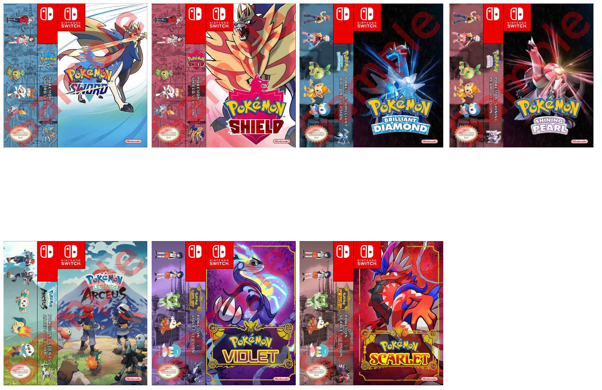 Pokemon Covers for Cassette Cases - Etsy