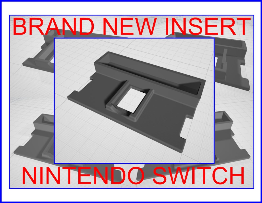 Retro Game Cassette 3D Insert File - Etsy