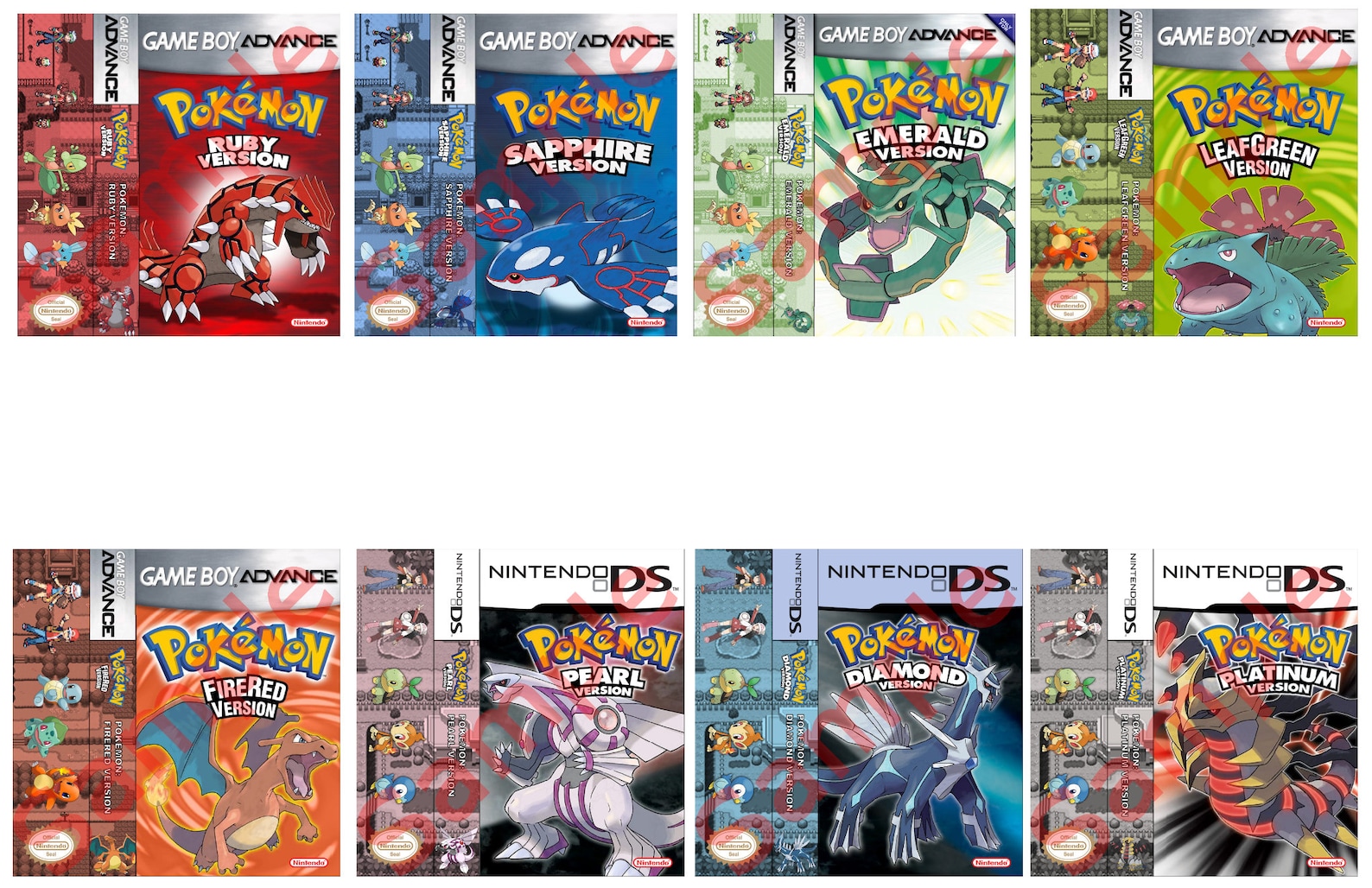 Pokemon Covers for Cassette Cases - Etsy