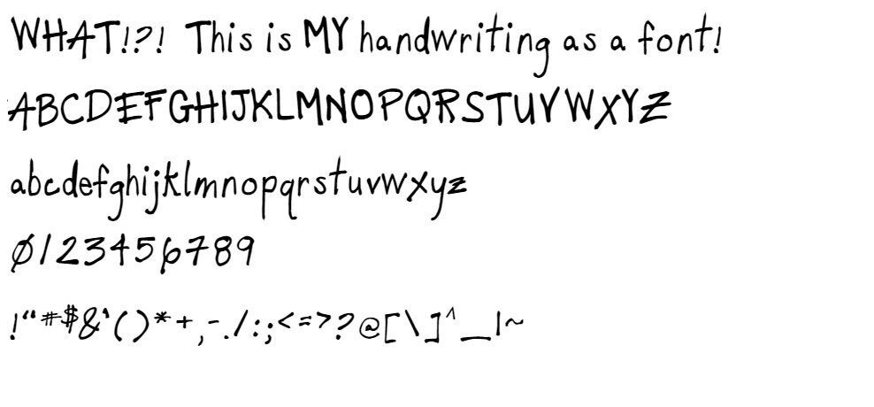 Turn Handwriting Into Font