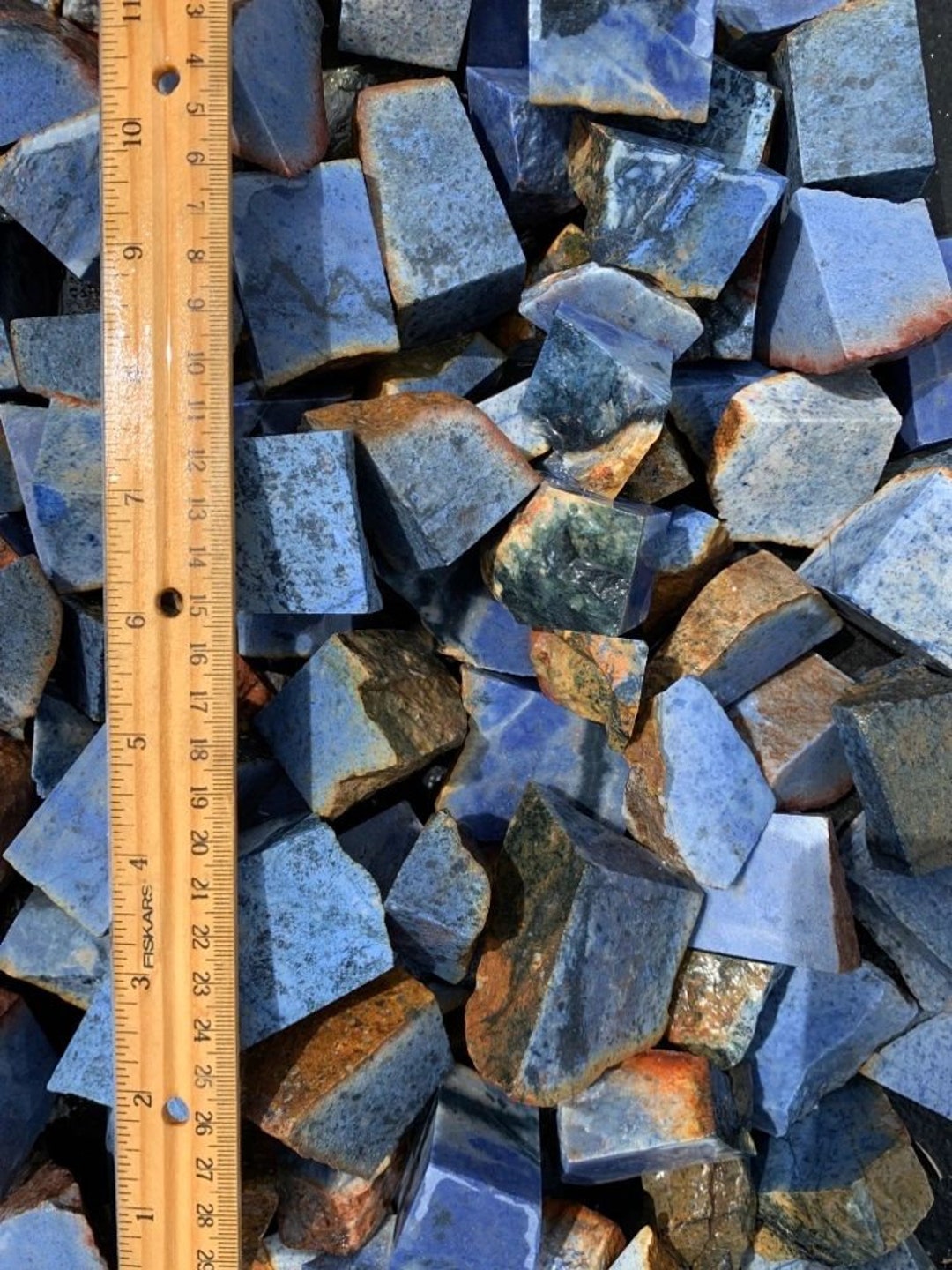 Dumortierite Rock Tumbling Rough by the Pound - Etsy