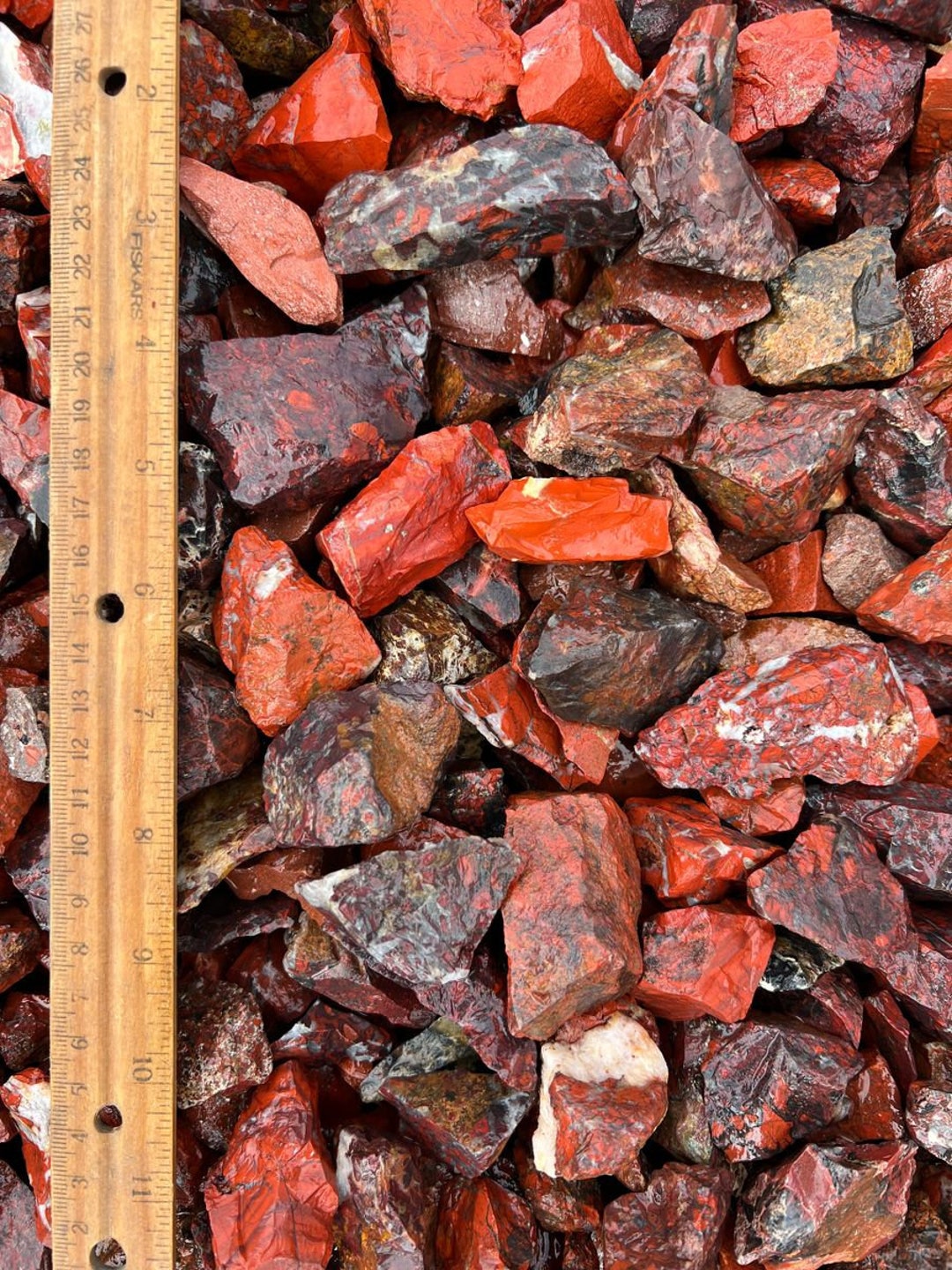 Brecciated Jasper 3 Lbs. Rock Tumbling Rough - Etsy