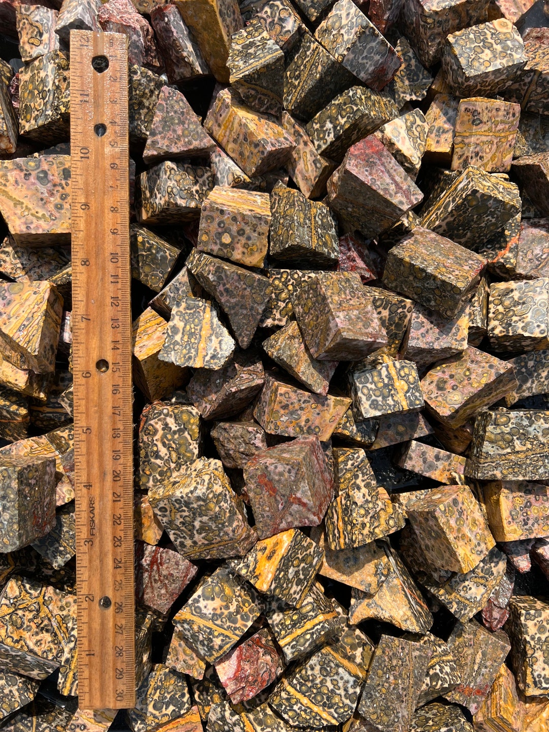 Leopardskin Jasper Tumbling Rough by the Pound - Etsy