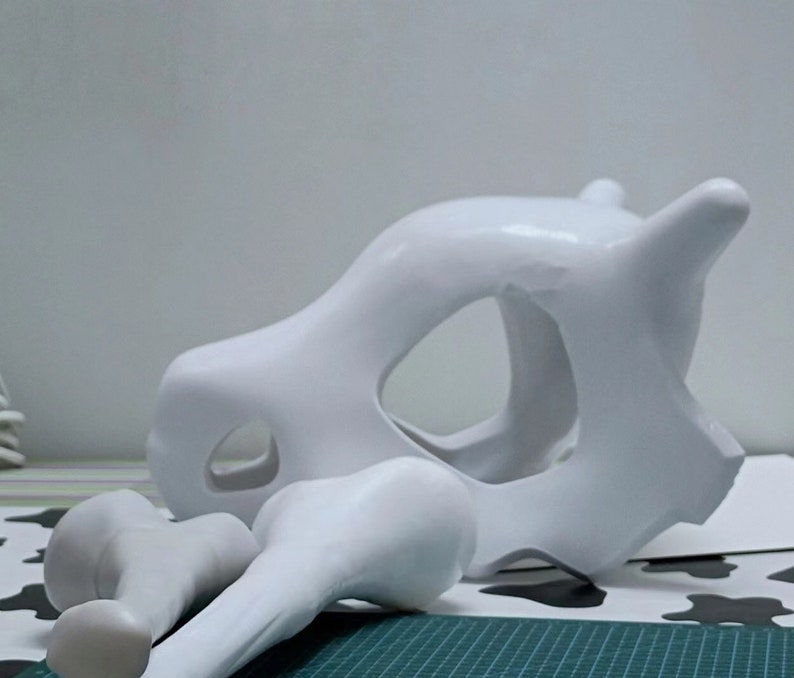 3D Print Cubone Skullcats and Dogs Mask Pokémon Helmet - Etsy