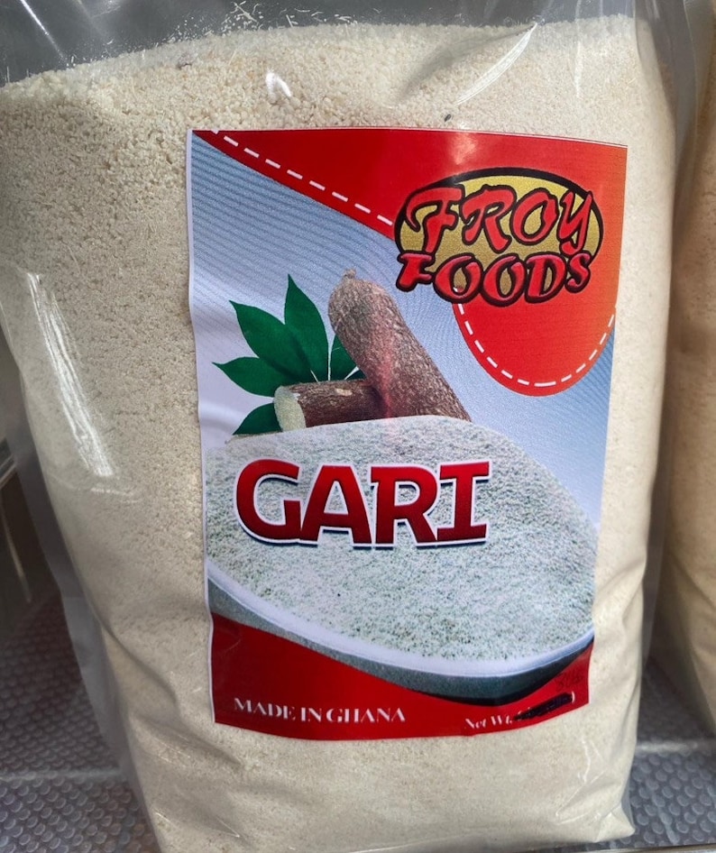 Gari White Yuca Eba From Ghana 5lbs - Etsy