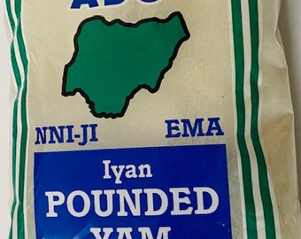 Iyan Ado Poundo Yam 2lbs and 4 Lbs - Etsy