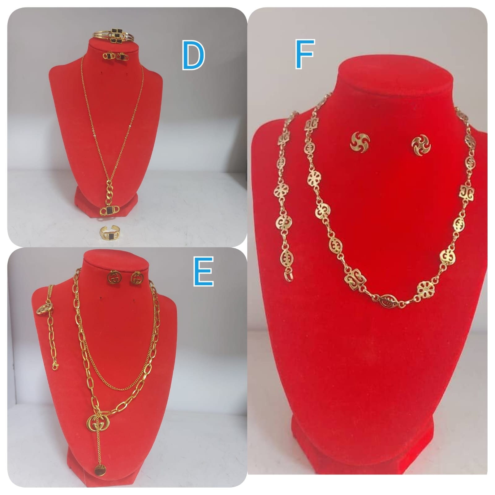 Jewelry Set / Sterling Silver Set / Necklace, Earring & Bracelet - Etsy