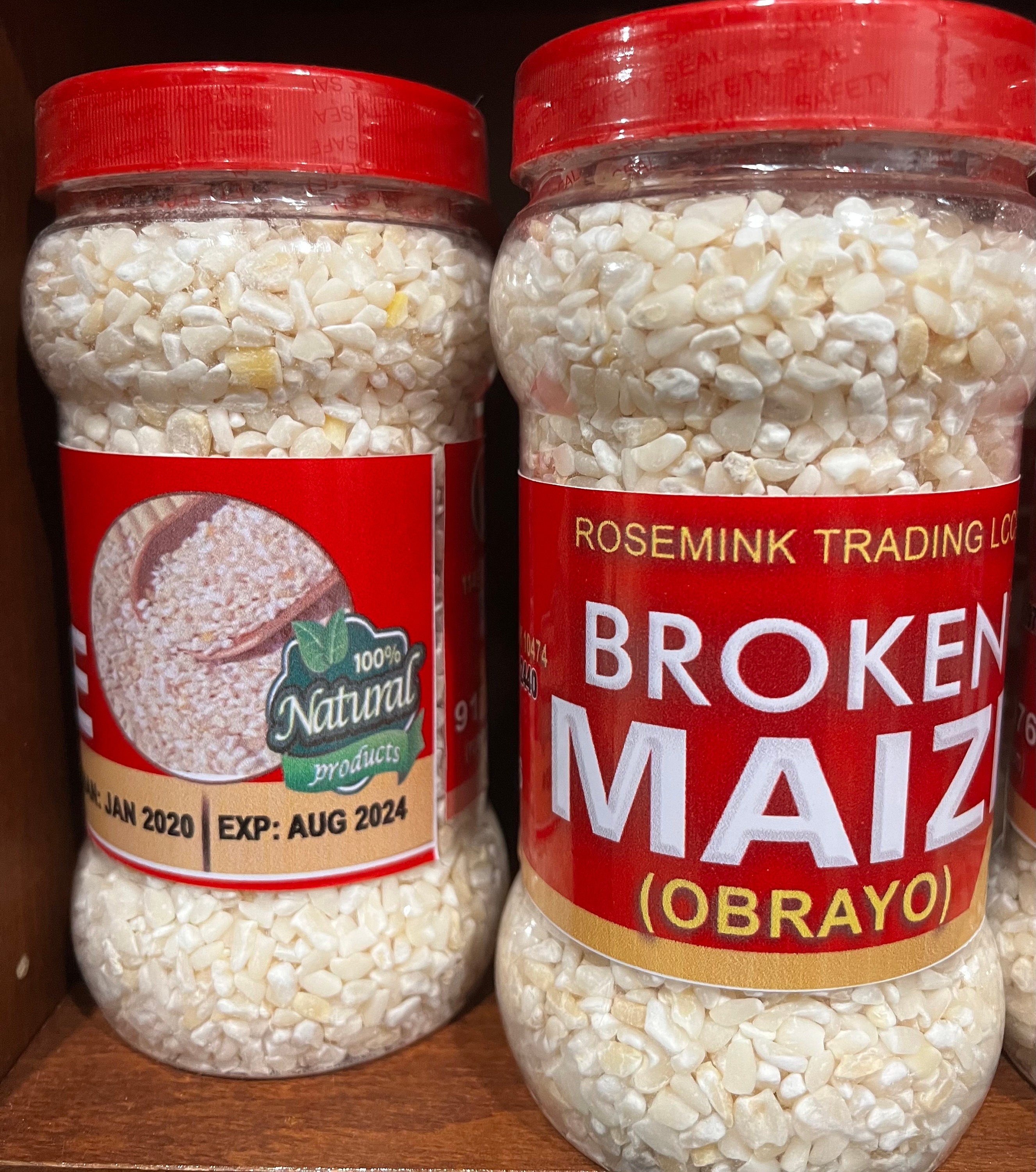 Oblayo-white Hominy Corn 3.72 Lbs Whole Corn Kernels From Ghana Premium ...