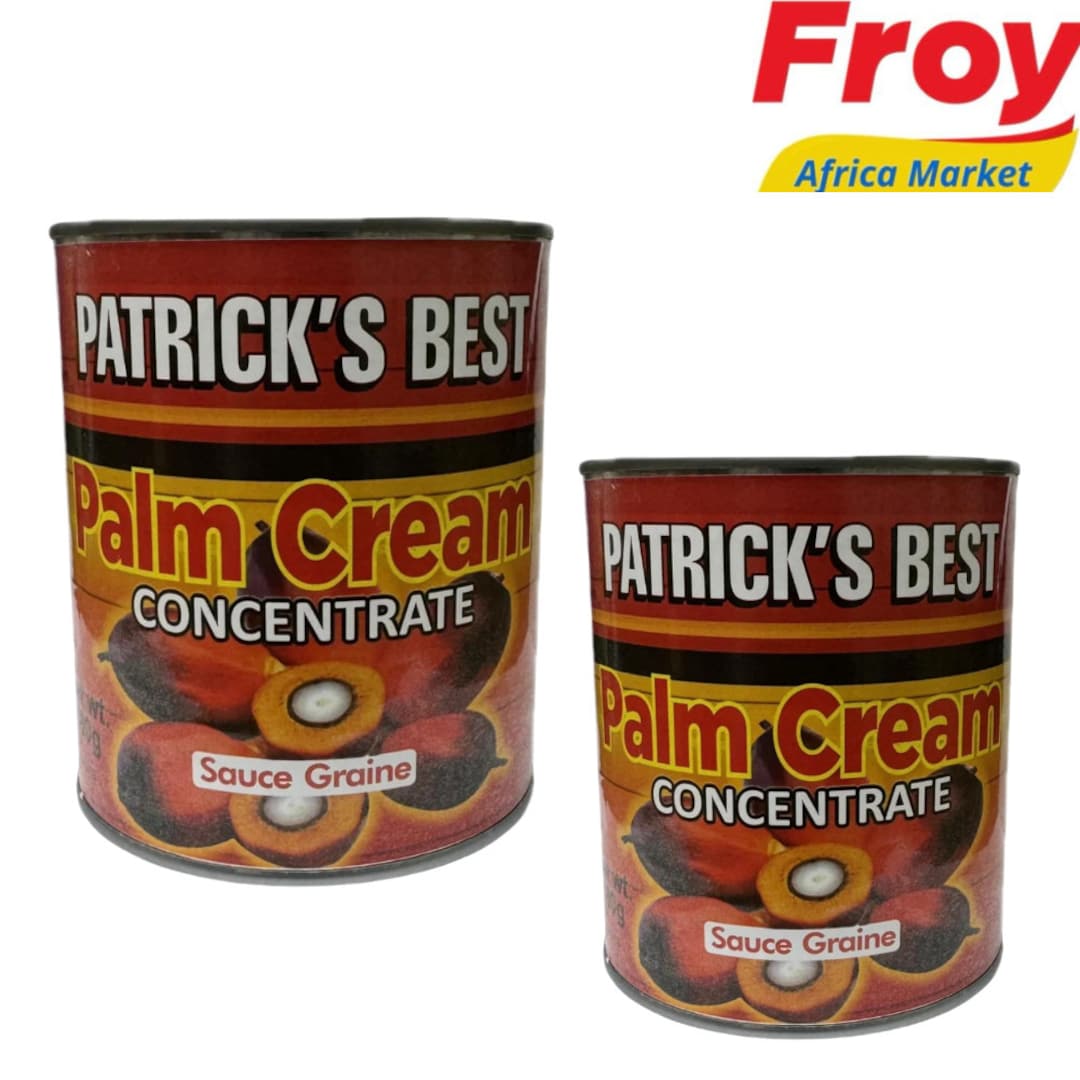 2 Cans of Patrick's Best Palm Cream Concentrate Sauce Graine West ...