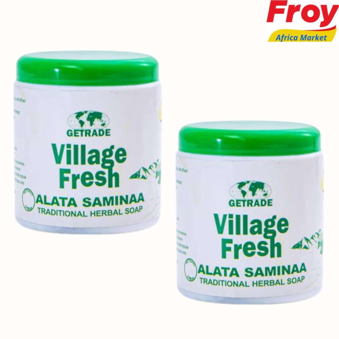 Alata Samina Ghana Black Soap - Lemon Scented (2pcs) - Etsy