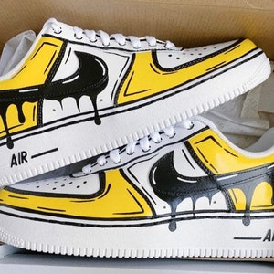 Cartoon Themed Drip AF1 (any Color) - Etsy