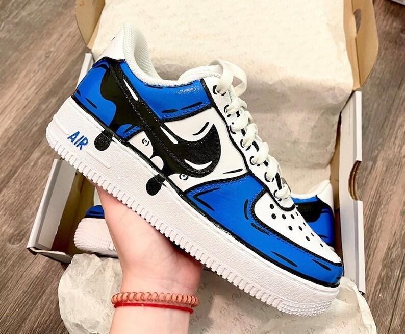 Cartoon Themed Drip AF1 any Color - Etsy