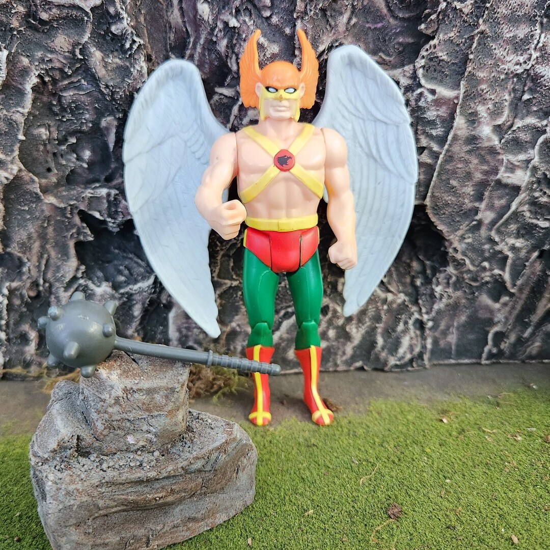 Kenner Super Powers Hawkman With Wings & Mace 1984 Action Figure Series ...