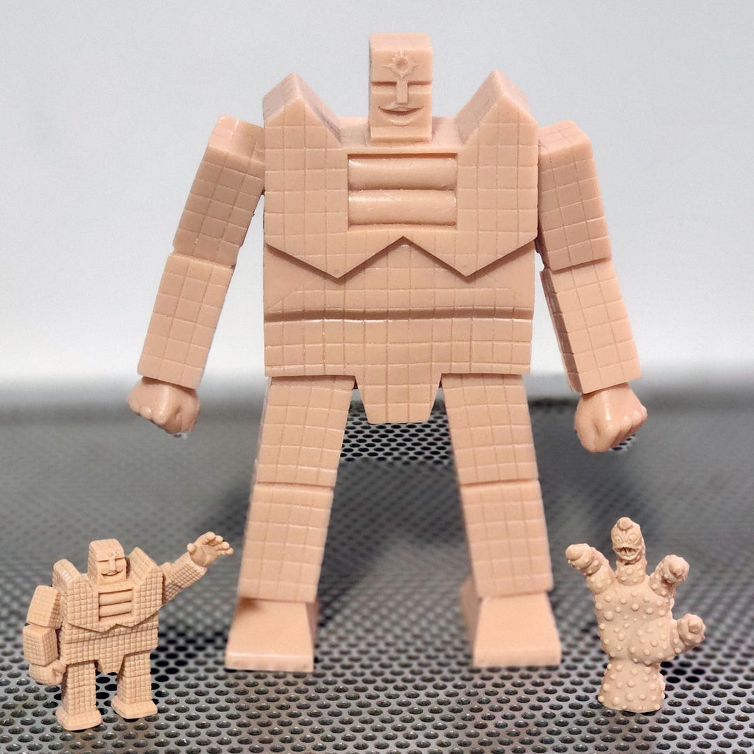 Custom 6” Giant MUSCLE Figure – Mr Sunshine Flesh Colorway - Handmade ...