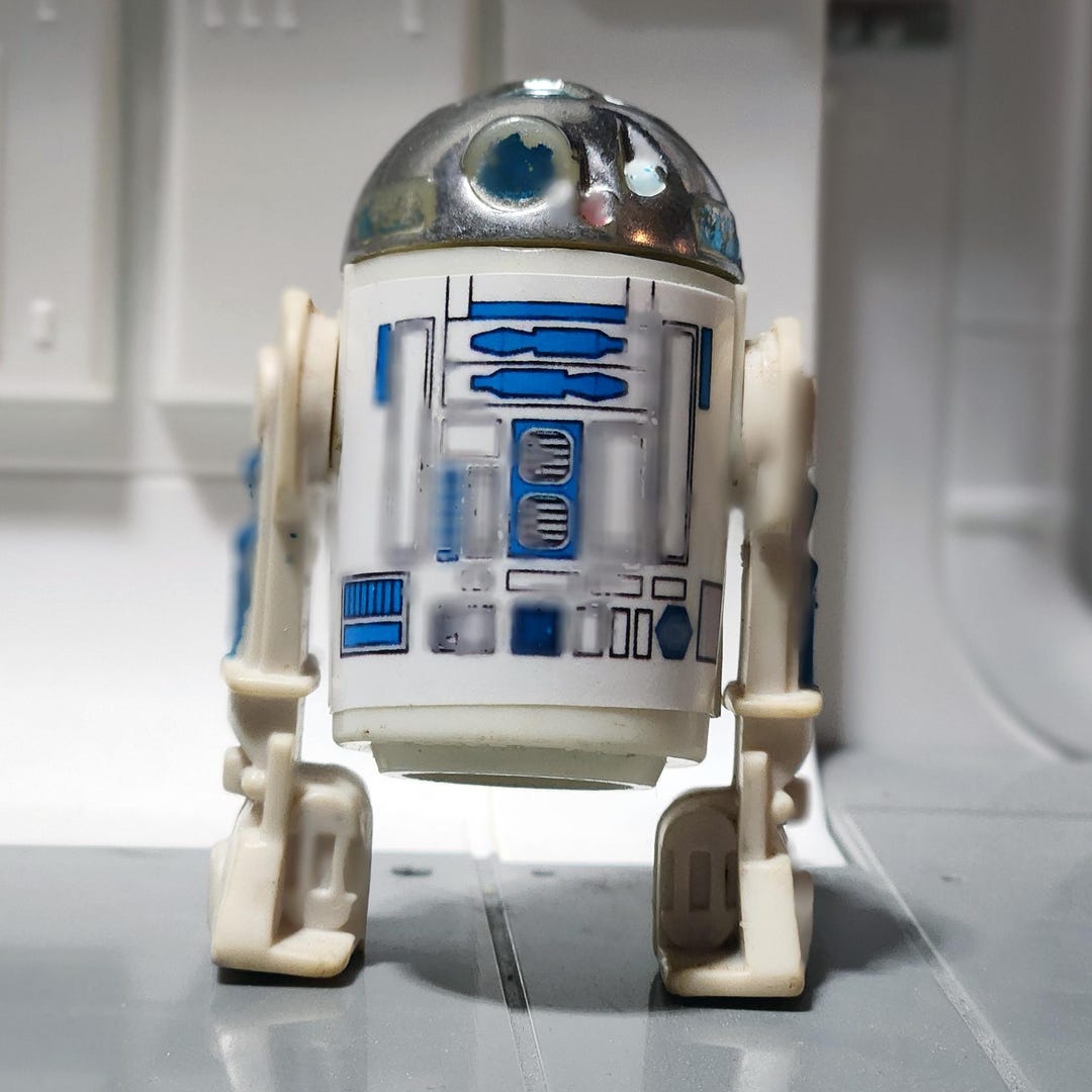 Star Wars R2D2 Kenner 1977 Action Figure With Replacement Sticker - Etsy