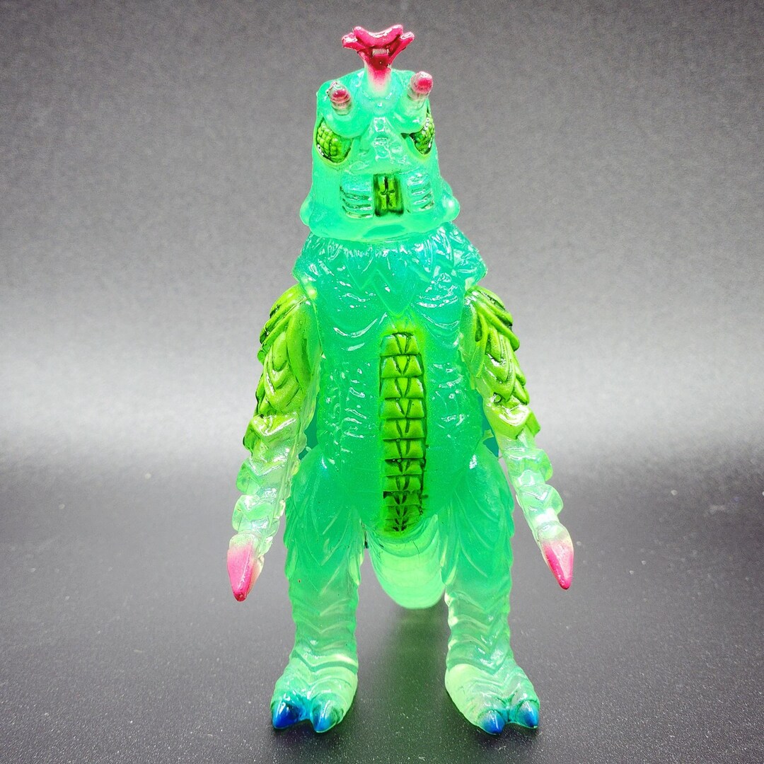 Megalon Glow Worm Colorway Kaizoku Kaiju Bootleg Resin Monster Figure ...