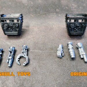 GI Joe B.A.T. Reproduction Resin Cast Parts Includes Backpack, Claw ...