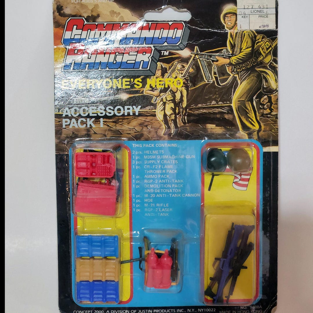 Commando Ranger Everyone's Hero Accessory Pack 1 - SEALED - Etsy