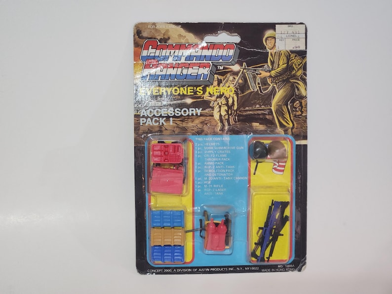 Commando Ranger Everyone's Hero Accessory Pack 1 - SEALED - Etsy