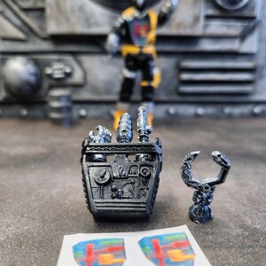 GI Joe B.A.T. Reproduction Resin Cast Parts Includes Backpack, Claw ...