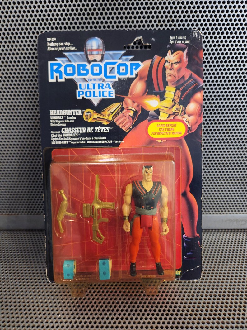 Vintage Robocop Ultra Police Headhunter Kenner 1988 - Etsy