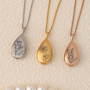 Etsy cremation jewelry store