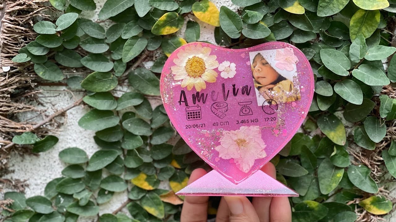 Baby Resin Block Keep Sake - Etsy