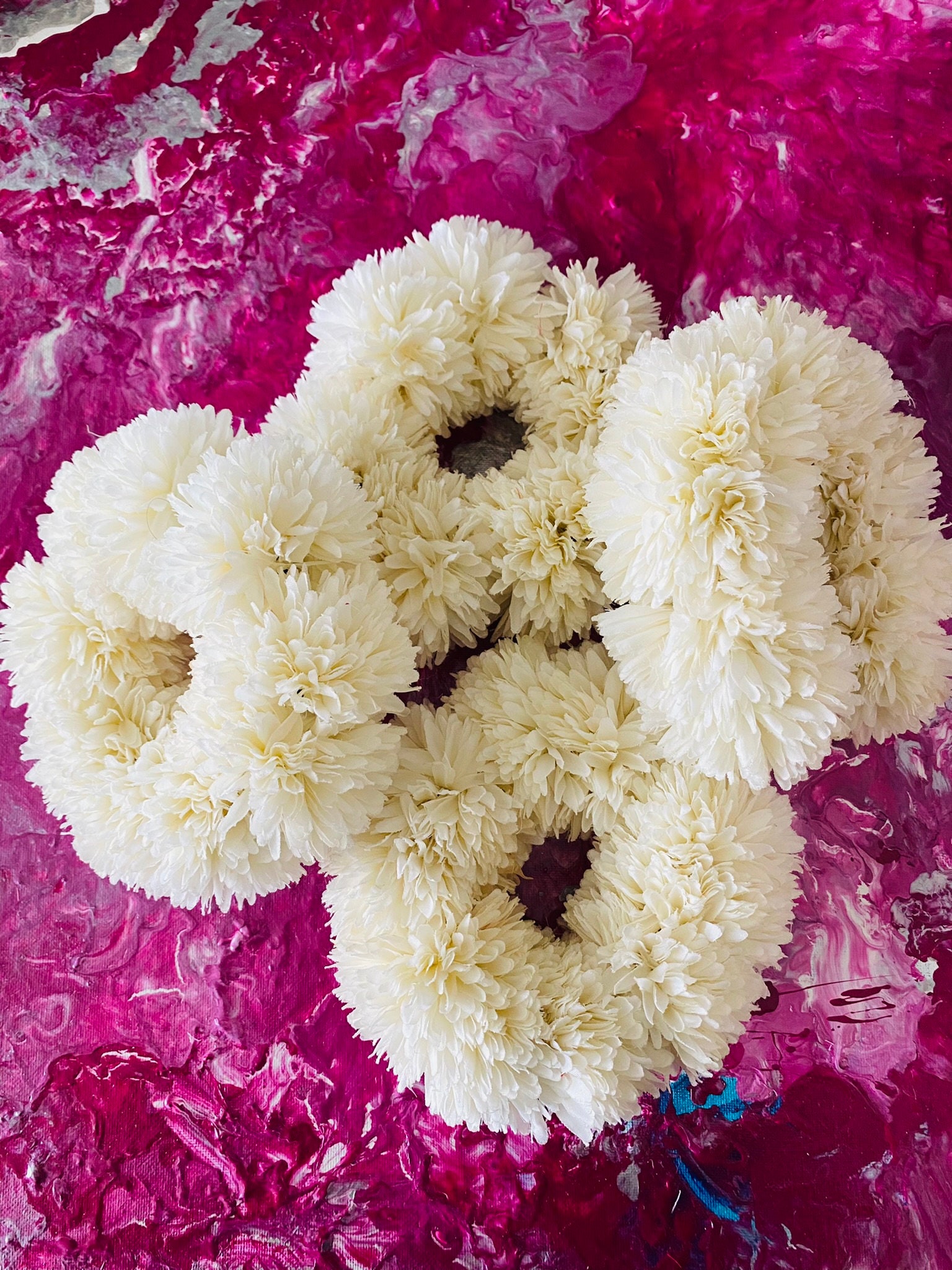 Artificial Hand Gajra/hair Gajra/rose Gajra/flower - Etsy