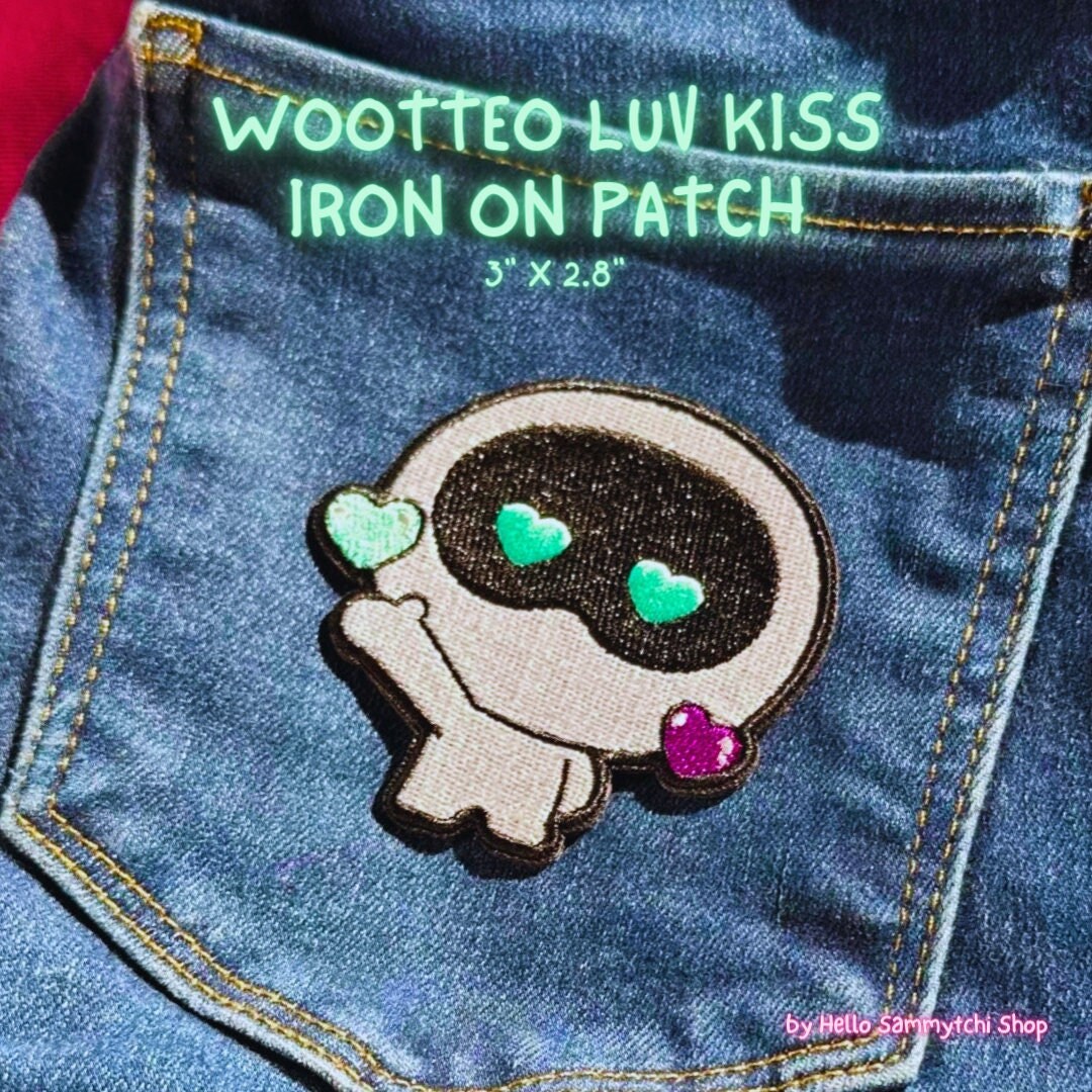 BTS Jin Wootteo Embroidered Patch 3" - the Astronaut - Wootteoluv Line ...