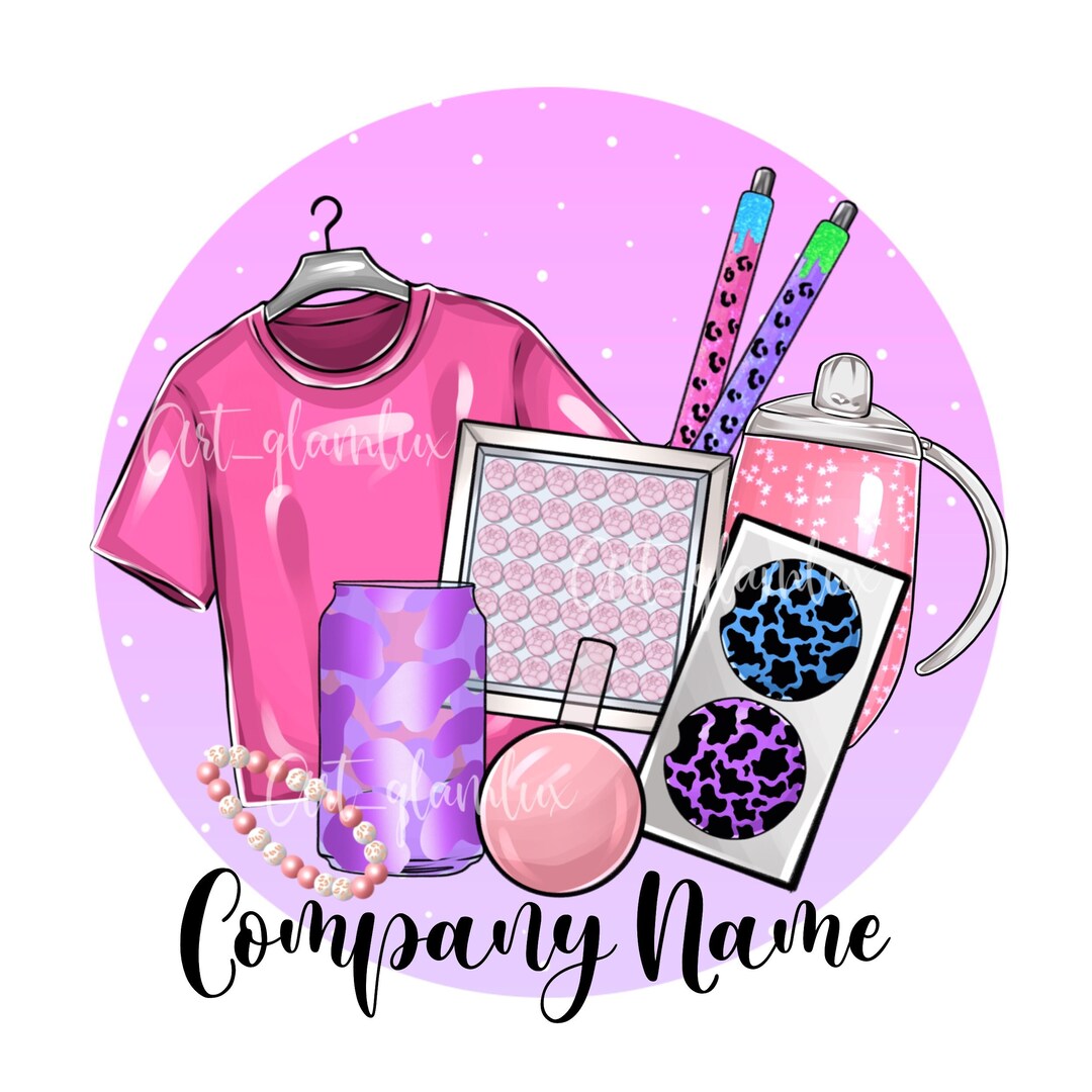 Custom Business Logo, Crafter Logo, Tumbler Logo Design, Craft Business ...