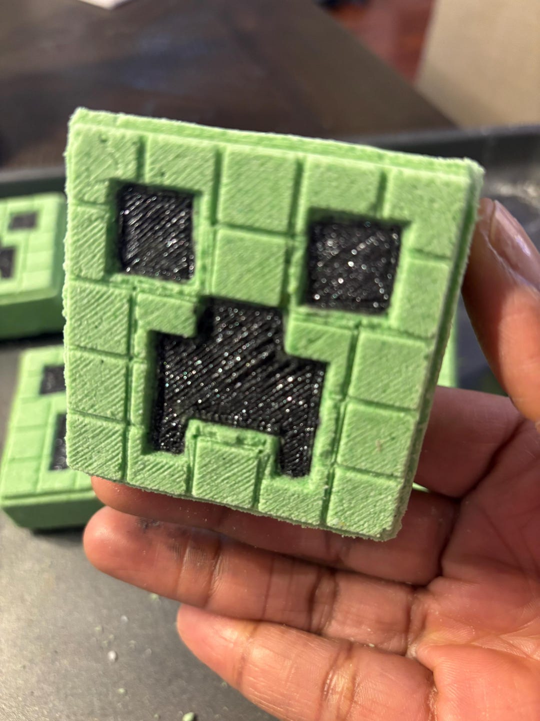 Creeper Bath Bomb, Creeper Surprise, Minecraft, Surprise Toy, Surprise ...