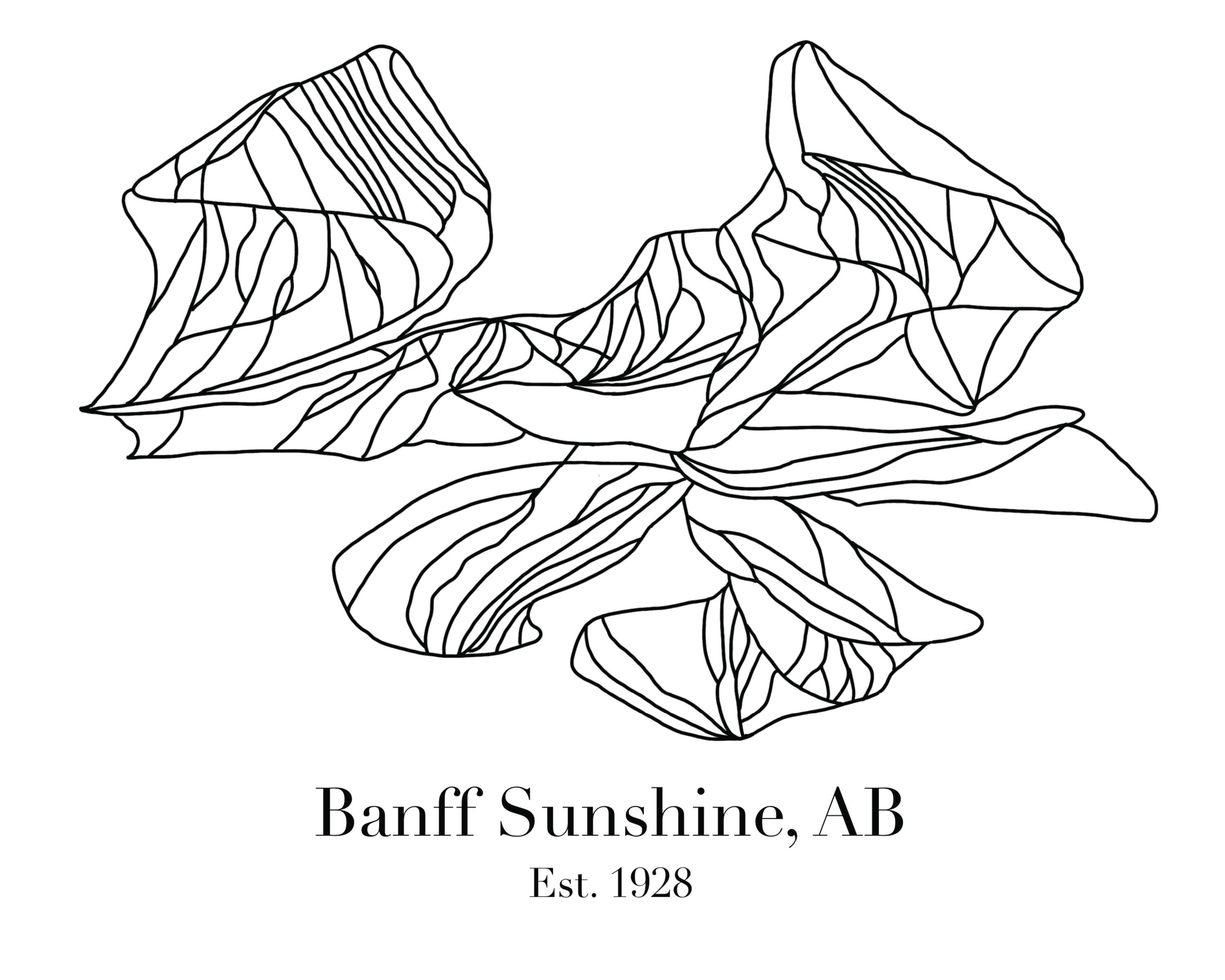 Banff Sunshine, AB Trail Map - Etsy