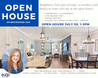 Open House Handout - Etsy