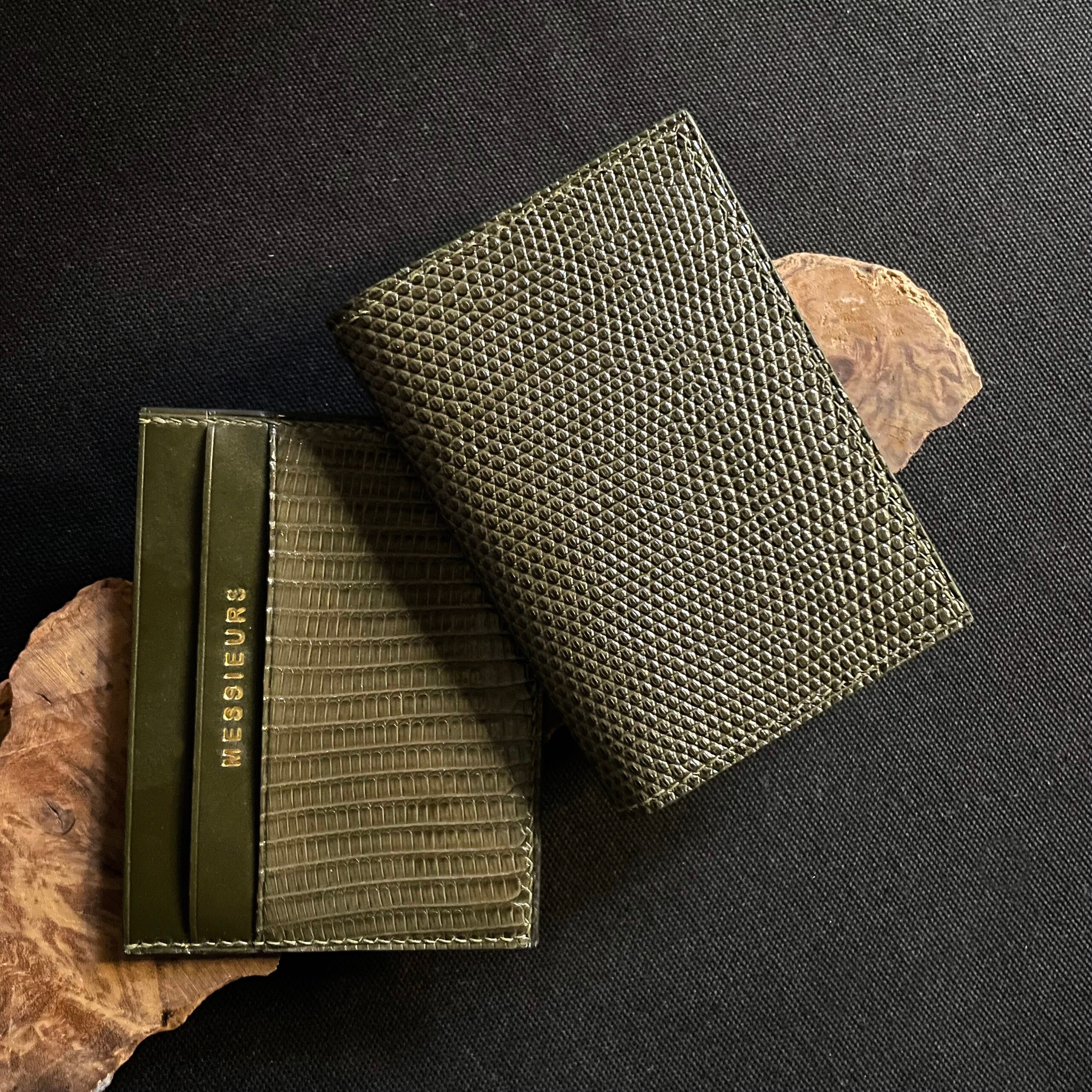 Leather Lizard Men Card Holder Wallet/ Gifts for Him/ Birthday - Etsy