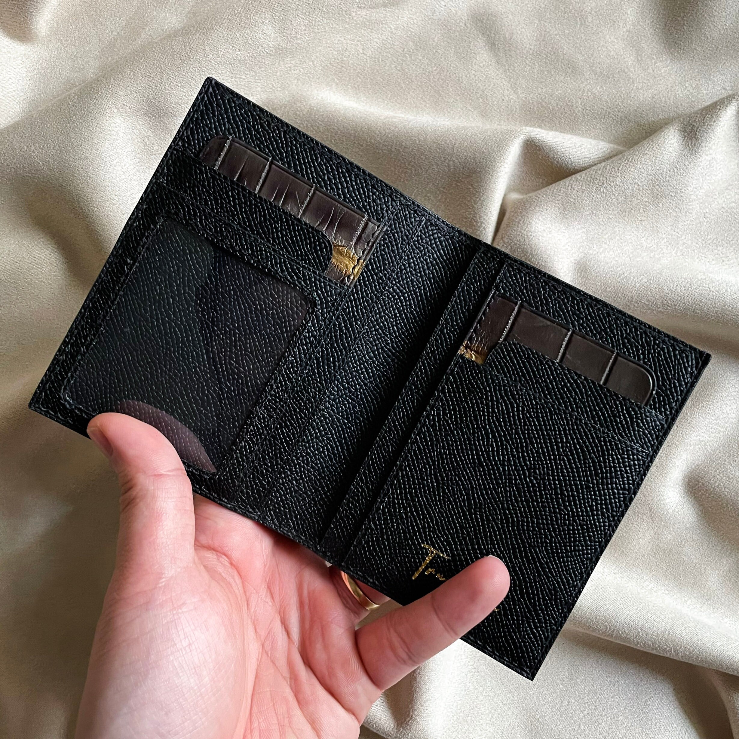 Leather Alligator Men Bifold Wallet/ Gifts for Him/ Birthday - Etsy