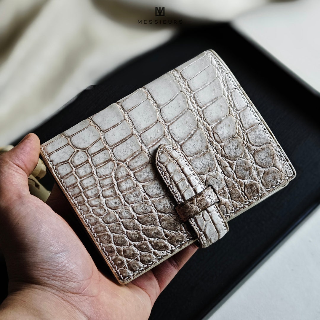 Leather Alligator Women Bifold Wallet/ Gifts for Her/ Birthday Gifts ...