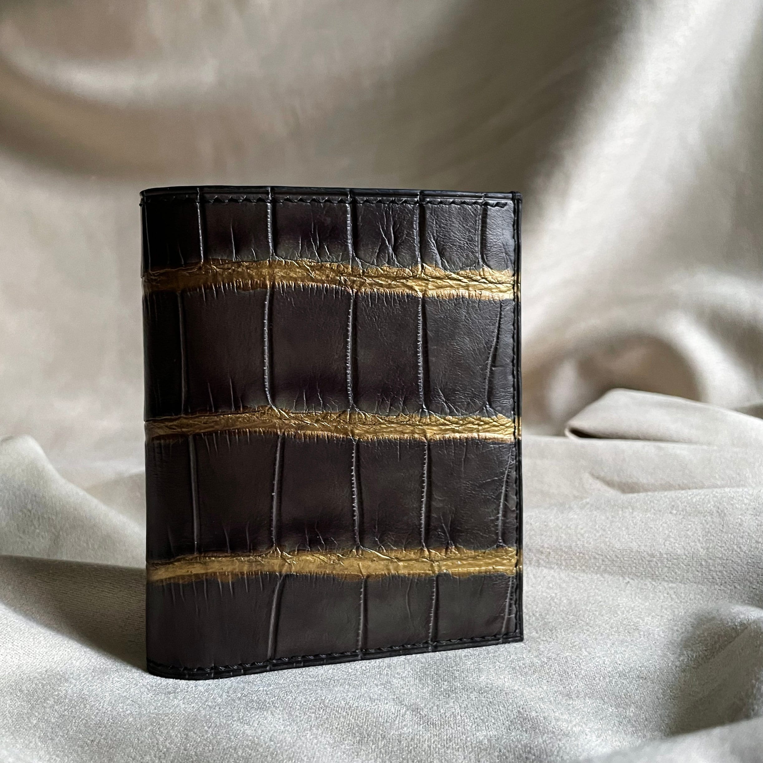 Leather Alligator Men Bifold Wallet/ Gifts for Him/ Birthday - Etsy