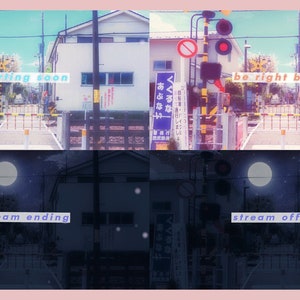 Drawing & Illustration Japanese Style Stream Screens Download Starting ...