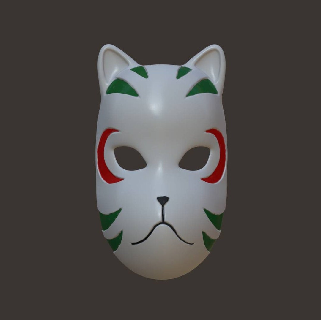 Yamato Inspired Anbu Kitsune Mask STL/ 3d Printable Model - Etsy