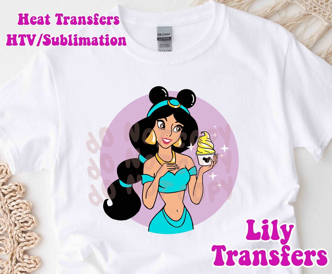 Princess Jas Image Transfers, Princess Iron on Heat Transfers, Princess Sublimation Transfers ...