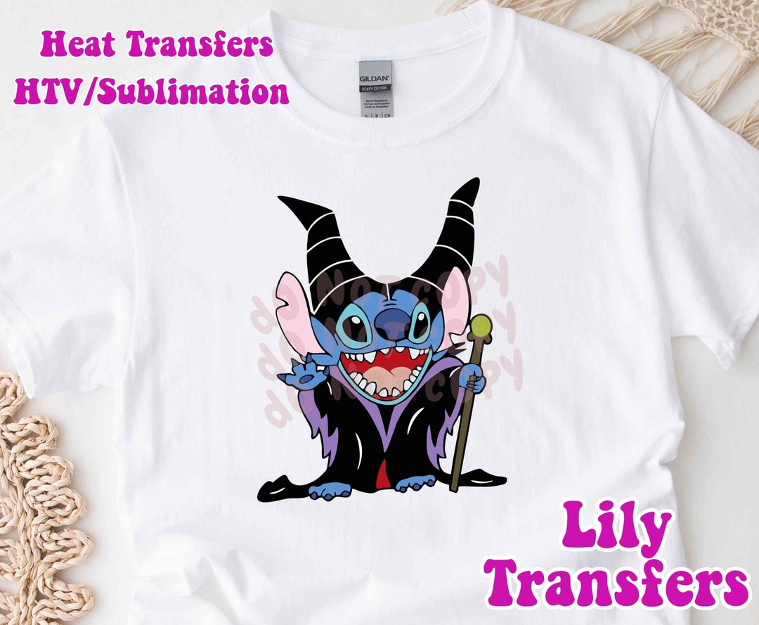 Halloween Maleficent Alien Image Transfers, Halloween Iron on Heat ...
