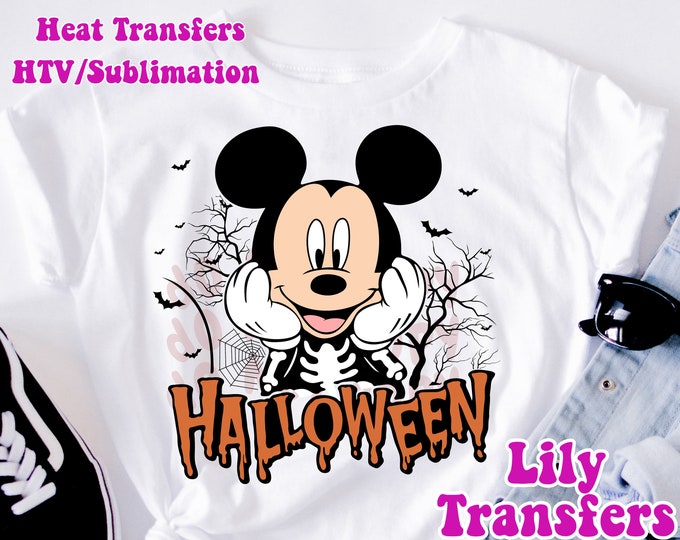 Stay Spooky Mickey Halloween HTV and Sublimation Image Transfer ...